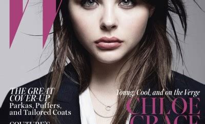 Chloe Moretz For W Magazine October