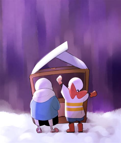 Sans And Papyrus Undertale Drawn By Yamtteng Danbooru