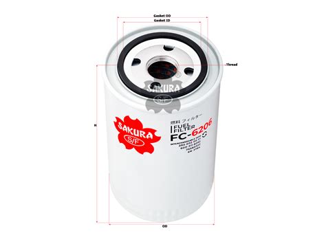 Sakura Filter Fc 6206 Sakura Filter