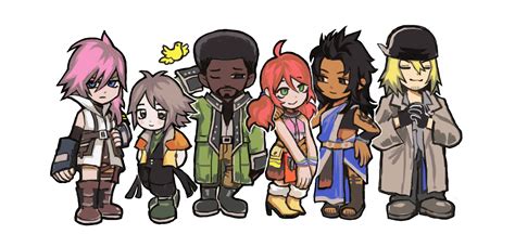Snoozaga Chocobo Hope Estheim Lightning Farron Oerba Dia Vanille Oerba Yun Fang Sazh