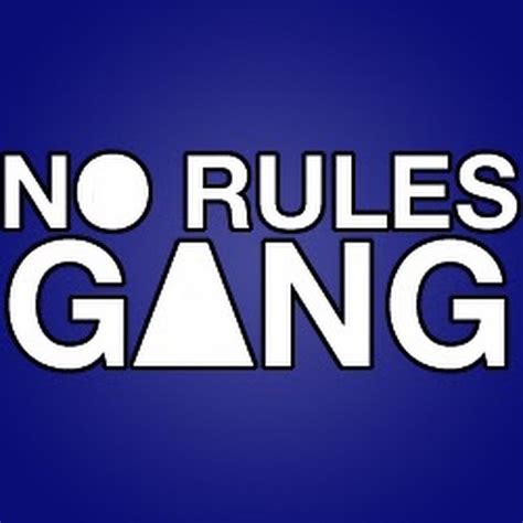 No Rules Youtube