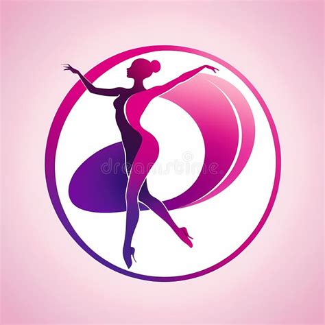 Elegant Circular Dance Logo Stock Illustrations 107 Elegant Circular