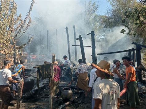 ကျုံပျော်တွင် မီးဖိုမီးကြွင်းမီးကျန်ကြောင့် နေအိမ်တစ်လုံး မီးလောင်ဆုံးရ