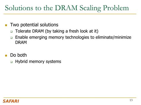 Ppt Memory Scaling A Systems Architecture Perspective Powerpoint
