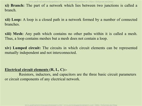 Jntua Basic Electrical And Electronics Engineering Ppt Notes R20pdf Computer Networking