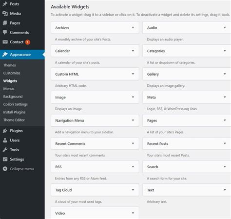 The What The Why The How Of Wordpress Blog Widgets
