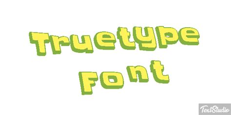 truetype font font animated logo designs
