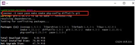 Ffmpeg Windows下使用msys2和vs编译ffmpeg如何使用ffmpeg Csdn博客
