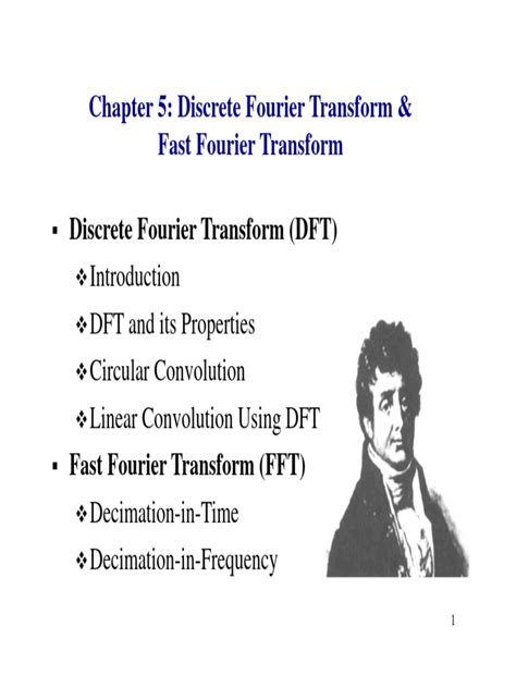 Chapter 5 Slides Pdf Discrete Fourier Transform Fourier Analysis