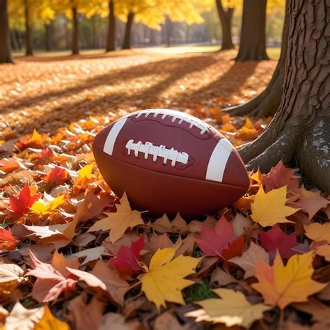 Football With Fall Colors Images Free Download On Freepik
