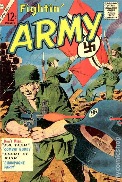 Fightin Army 1956 Charlton Comic Books