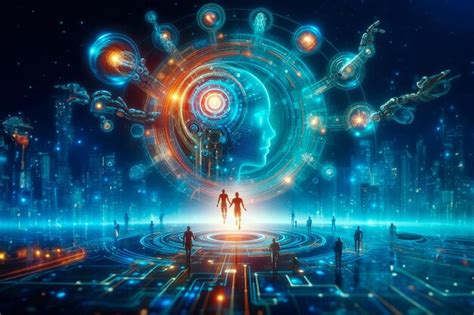 Premium AI Image People Using Ubiquitous Artificial Intelligence