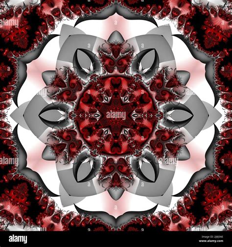 Abstract Computer Generated Fractal Design A Fractal Is A Never Ending