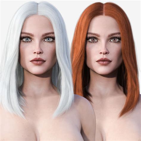 Sofia Realistic Female Girl Character 3d Model By Martinladelfa