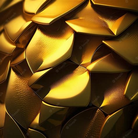 Premium Photo Gold Metallic Texture On A Black Background Golden