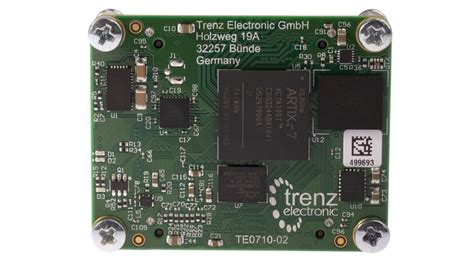 Te0710 02 100 2if Módulo Fpga Dual Fast Ethernet Artix Module With