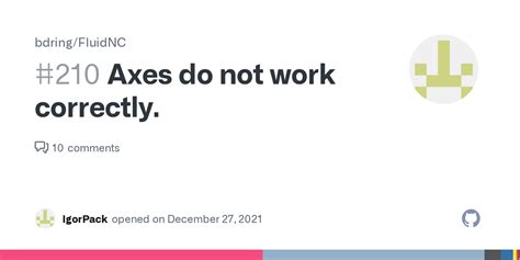 axes do not work correctly · issue 210 · bdring fluidnc · github