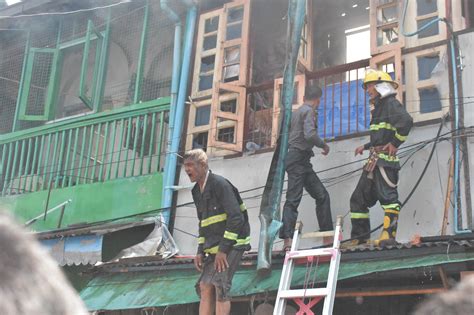 Dvb ပုသိမ် ရွှေပြည်သာစျေးအနီး မီးလောင်မှု ဆိုင်ခန်း ၆ ခန်း ဆုံးရှုံး