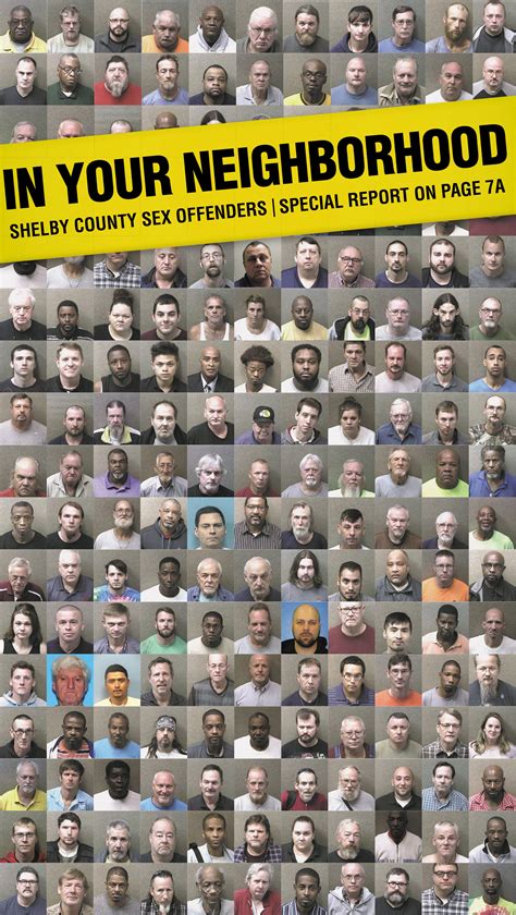 Tracking Countys Sex Offenders A Full Time Job Shelby County