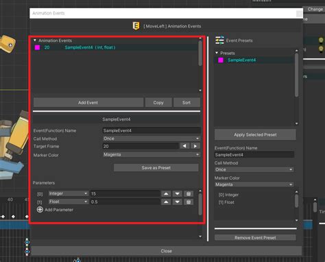 Animation Events And Script