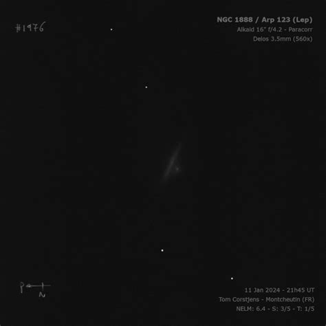 arp 123 interacting cluster sketching cloudy nights