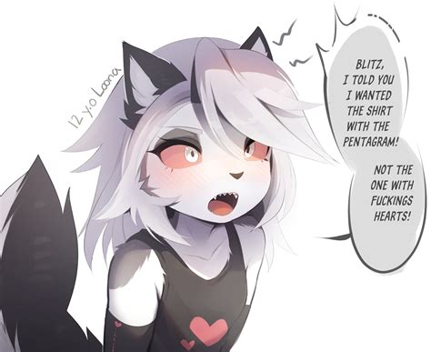 Helluva Boss Oc Hellhound Loona Helluva Boss Weasyl Logo