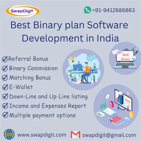 Best Binary Plan Mlm Software Development In India Free Demo Available