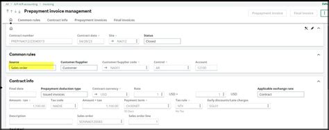 Prepayment Invoice Journey Part Ii Processing Sage X3 Support Sage X3 Community Hub