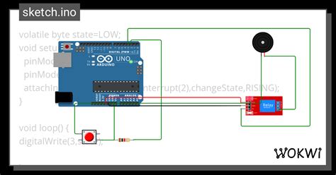 Relay Program Wokwi Esp32 Stm32 Arduino Simulator