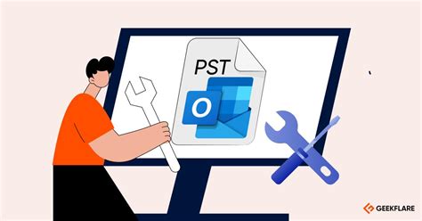 how to repair outlook database pst and ost step by step