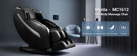 Mynta Zero Gravity Massage Chair Full Body Massage Chair And Recliner With Sl Track