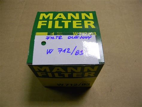 Mann filter Olejový filtr W712/83 | ELVA PROFI