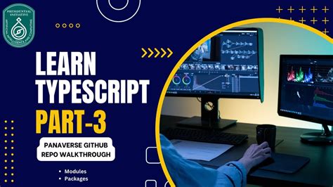Master Typescript Modules And Package Power With Panaverse Step 03 Youtube