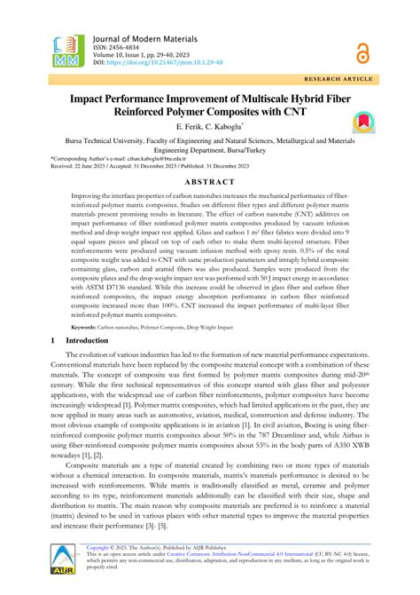 Pdf Impact Performance Improvement Of Multiscale Hybrid Fiber Reinforced Polymer Composites