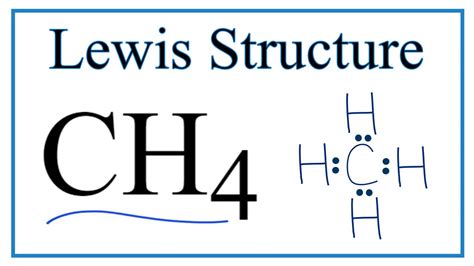 Ch4 Lewis Structure Determining The Molecular Geometry Of A Methane