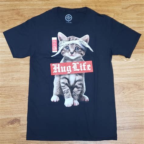New 💥 Cat Hug Life T Shirt 🔥 I Ship Fast Depop