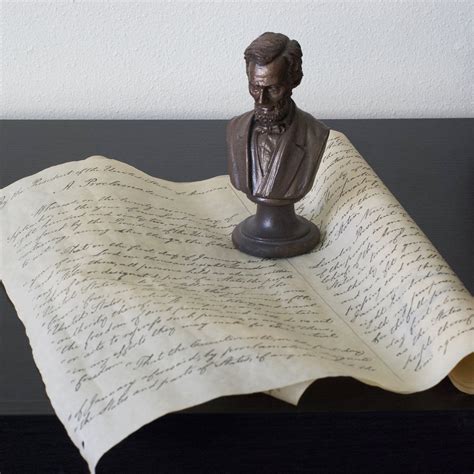 Emancipation Proclamation Replica Small Size Tube Document National
