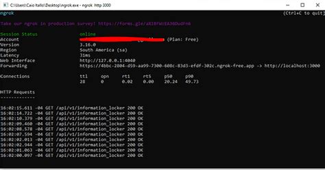 To Receive A GET Request From An NGROK Tunnel On An ESP32 Networking
