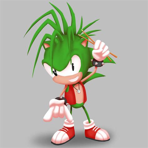Manic The Hedgehog By Providedduck On Deviantart