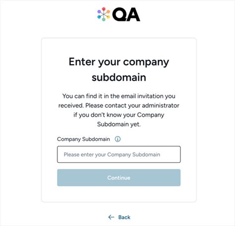 Logging Into Qa Web Platform Qa Help Center