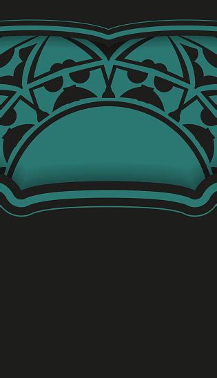 파란색 패턴의 검은 색으로 인쇄 디자인 엽서를위한 고급스러운 템플릿 텍스트와 추상 장식을 위한 장소로 초대 준비 0명에 대한 스톡 벡터 아트 및 기타 이미지 Istock