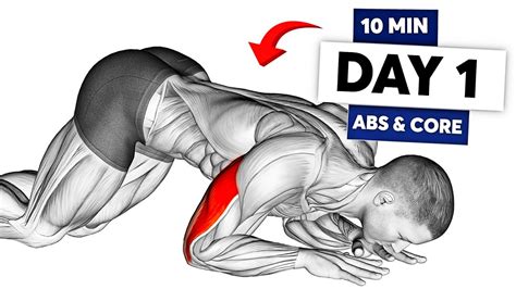 Daily Weight Loss Routine Day 1 The Best Abs Workout Youtube