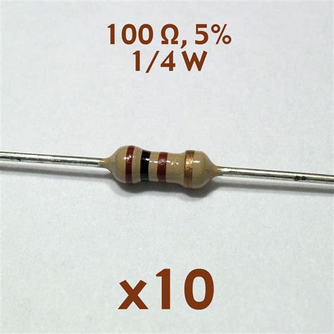 Ohm Watt Axial Resistor Pcs Nos