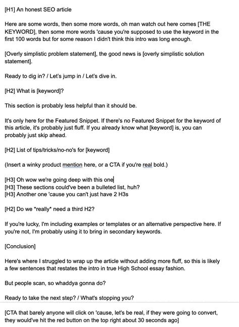 Beam Content 💡 On Linkedin An Honest Seo Article