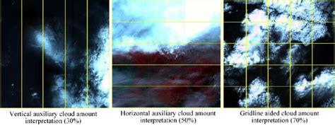 Schematic Diagram Of Grid Cloud Amount Calculation Finally Through Download Scientific