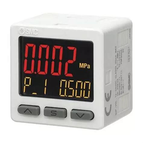 Buy SMC R 1 8 Inch 12 24 V DC 101 KPa Digital Pressure Switch ZSE20 P 01 LA1 Online At Best