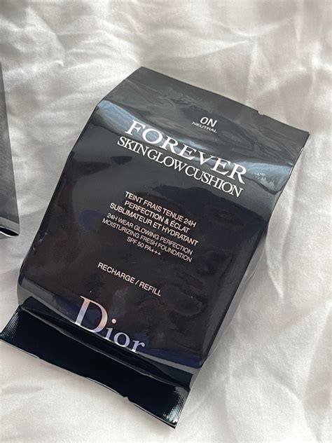 디올포에버스킨글로우쿠션 리필 색상 퍼프 재구매 솔직 후기 네이버 블로그