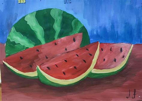 🖌️ Маленькиймитець 🖌️ 작은예술가 아티스트 어린이그림 구아슈그림 маленькиймитець малюваннявасильків маленький