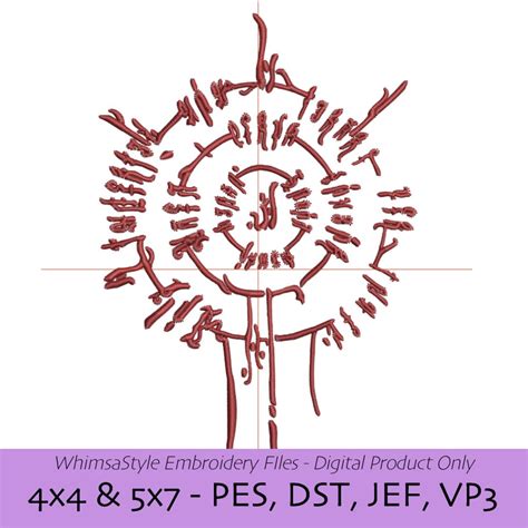 Astarion Back Scars Baldur S Gate Bg Machine Embroidery Design