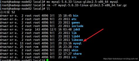 Linux之mysql数据库安装linux安装mysql5633 Csdn博客